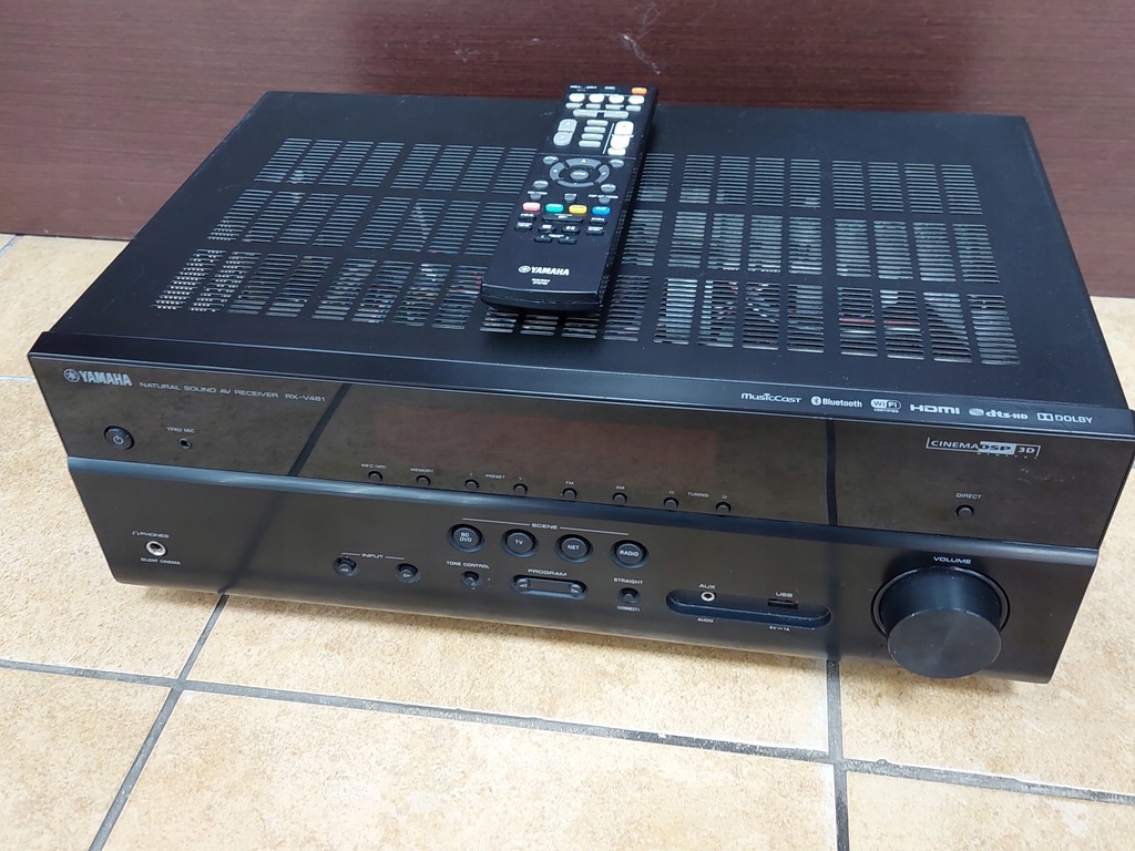 Amplituner Yamaha RX-V481 + pilot - 13346339081 - oficjalne archiwum ...