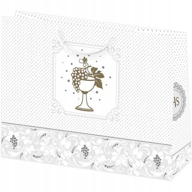TORBA na prezent KOMUNIJNA duża KOMUNIA 38X29X10CM - 10679469715 - oficjalne archiwum Allegro