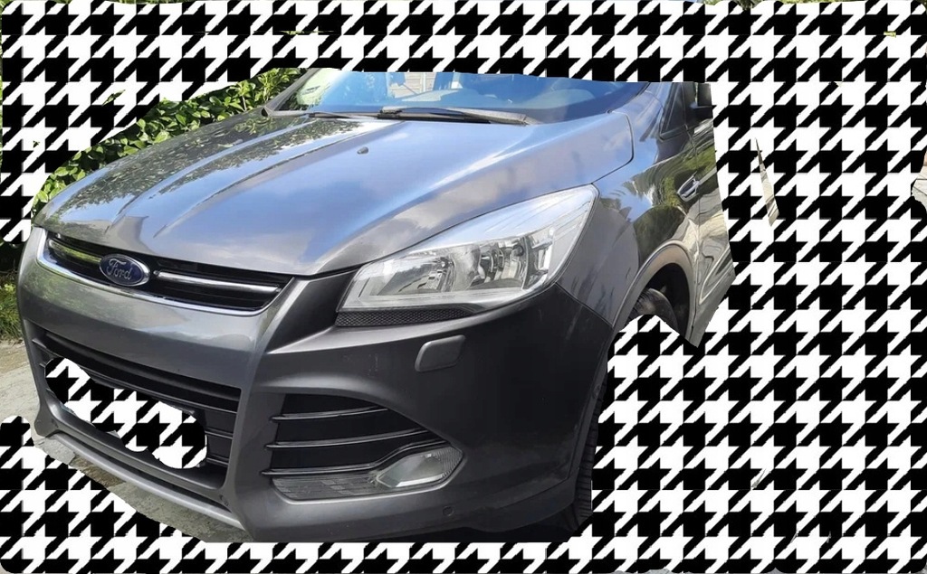 FORD KUGA MK2 KOMPLETNY PRZÓD PAS MASKA ZDERZAK BŁOTNIKI UD ...