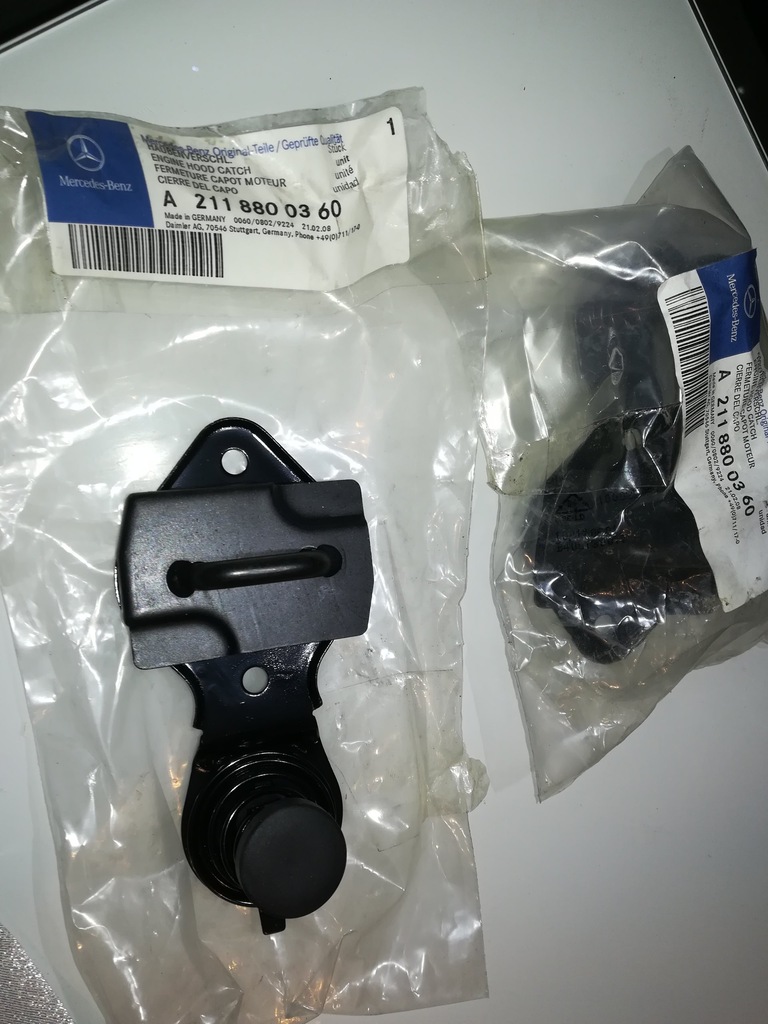 MERCEDES W211 ZAMEK RYGIEL MASKI A2118800360 - 7118884180 - oficjalne ...