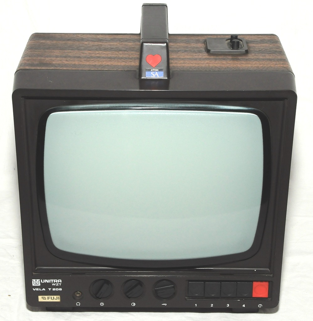 TELEWIZOR UNITRA WZT VELA T 206 !!! - 14557305319 - oficjalne archiwum ...