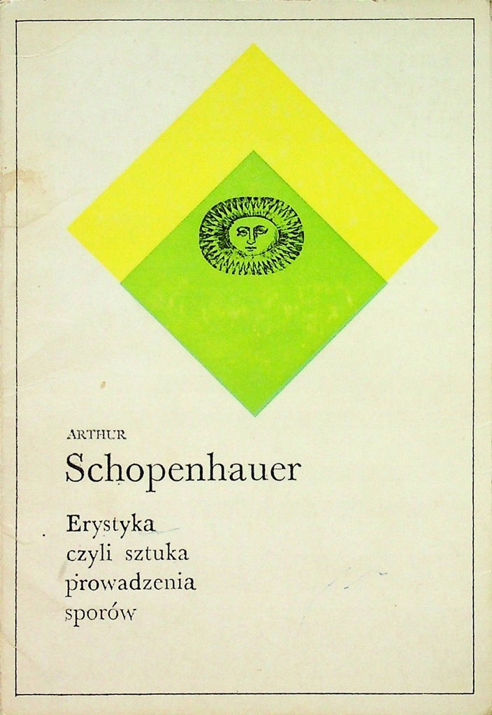 Erystyka czyli o sztuce prowadzenia sporów - 12085865266 - oficjalne archiwum Allegro