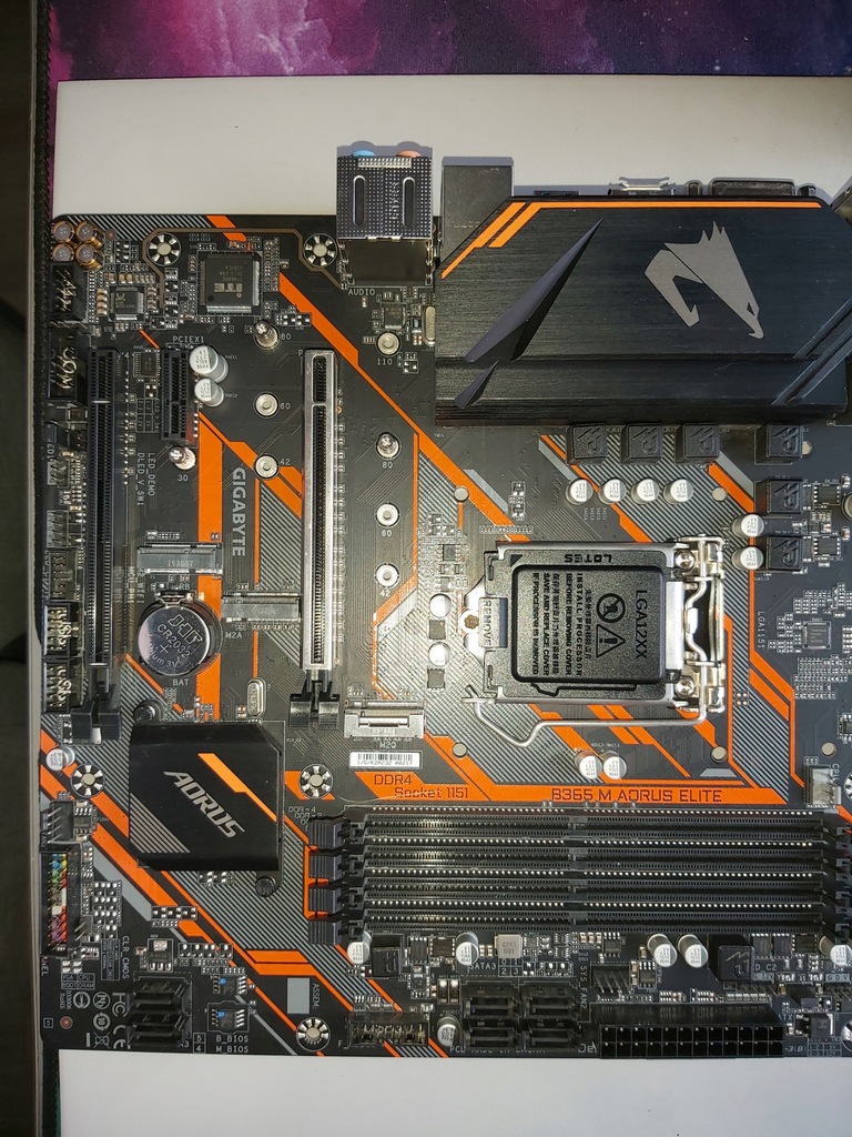 Płyta główna Gigabyte B365M AORUS ELITE Micro ATX - 12485181820 ...