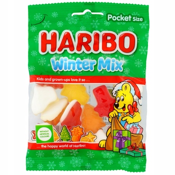 Haribo Winter Mix 100 g - 12796585318 - oficjalne archiwum Allegro