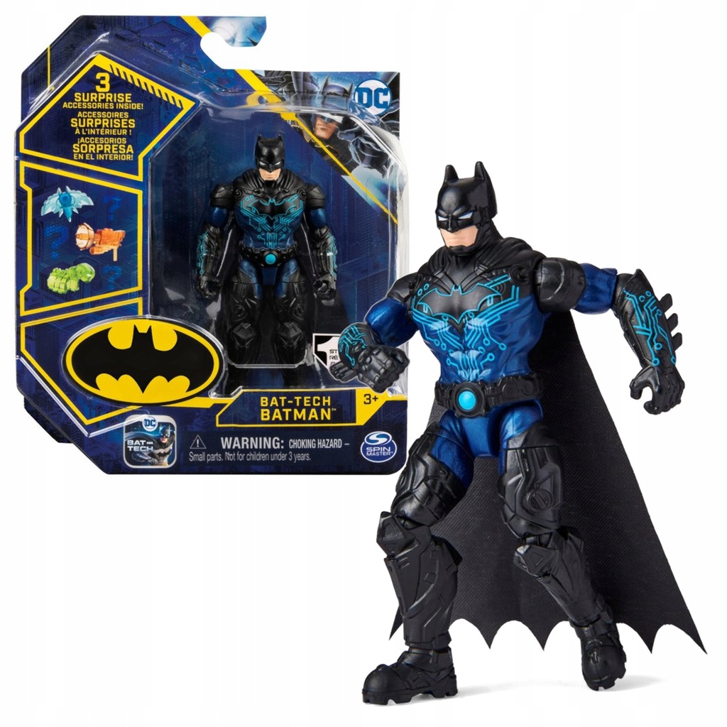 SPIN MASTER DC Figurka Batman Tech-Suit 10cm - 12124895983 - oficjalne ...