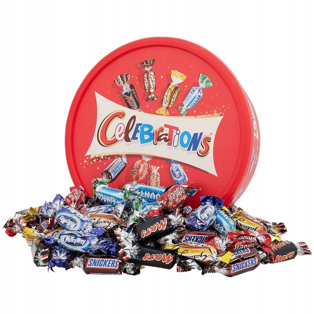 Celebrations cukierki czekoladowe prezent 650g - 11499697725 ...