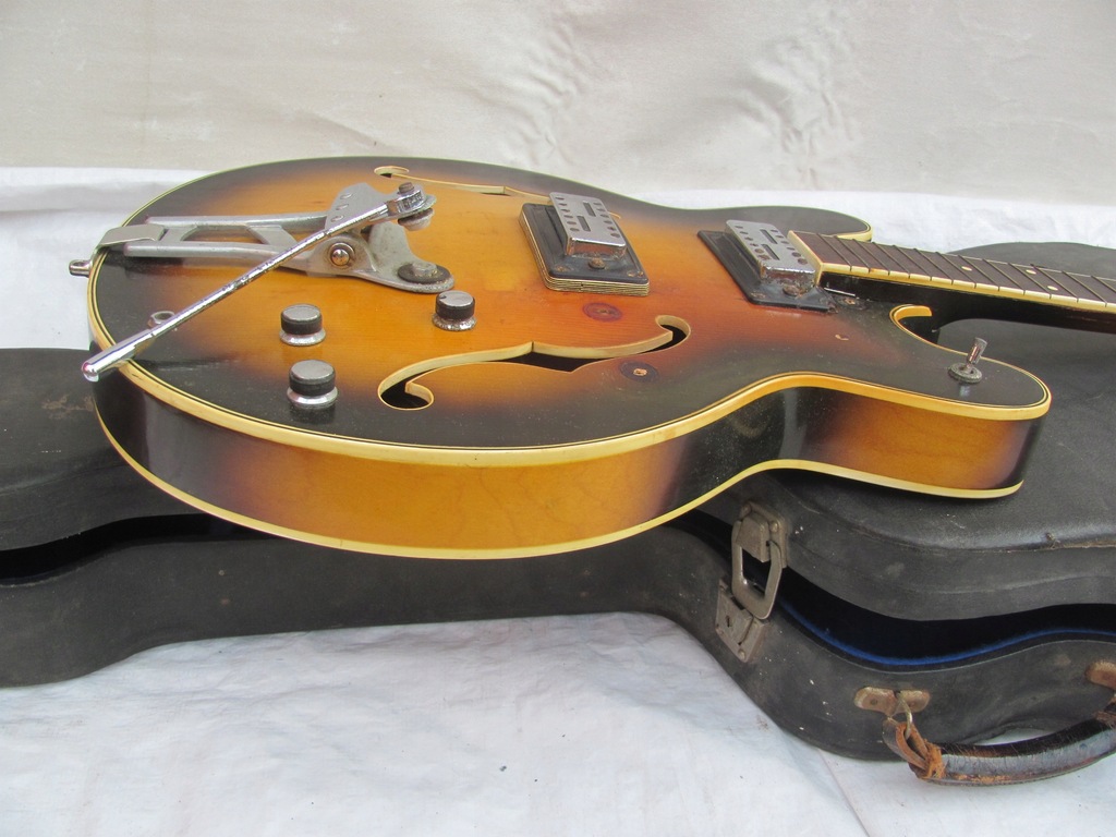 STARA GITARA ELEKTRYCZNA MUSIMA JOLANA DEFIL - 12722232476 - oficjalne ...