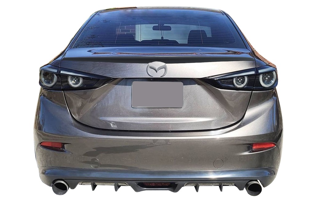 MAZDA 3 III BM 2013-2018 SEDAN SPOILER TYLNY - 12838837525 - oficjalne archiwum Allegro