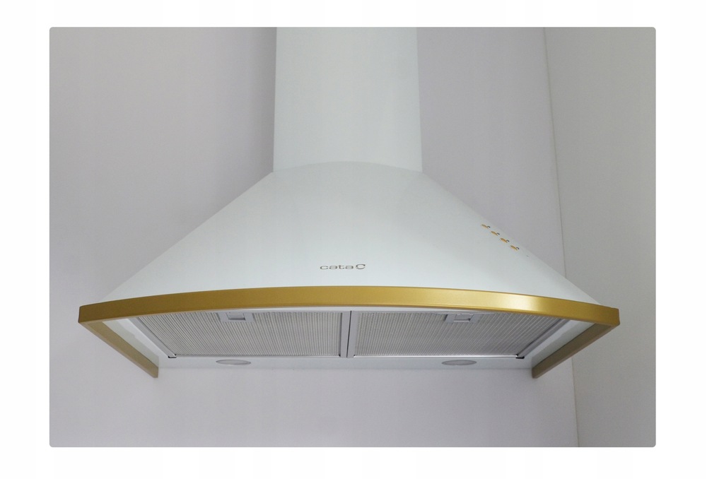 Okap rustykalny RETRO CATA Clasica 600 Biały CICHY - 11784025696 ...