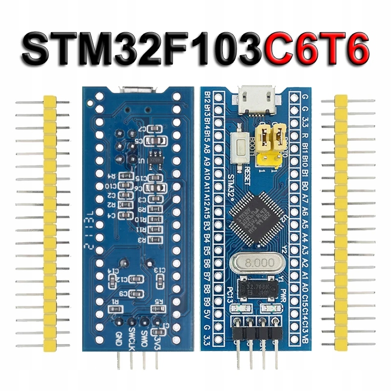 STM32F103C8T6 / STM32F103C6T6 ramię STM32 minimalny System płyta modułu roz - 15576027346 ...
