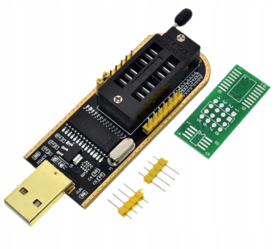 Programator USB CH341A SPI Flash EEPROM TTL - 9515419520 - oficjalne archiwum Allegro