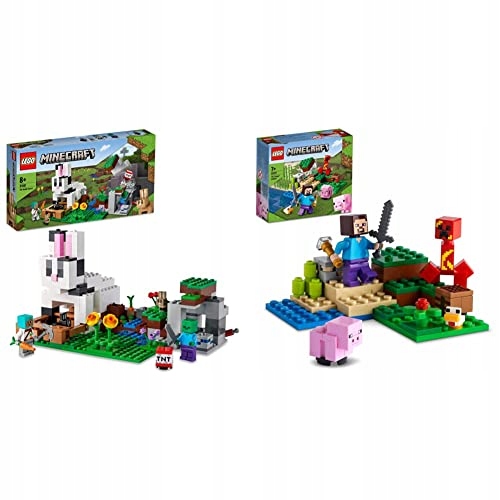 LEGO 21181 Minecraft The Rabbit Ranch House Farm S - 12929938172 ...