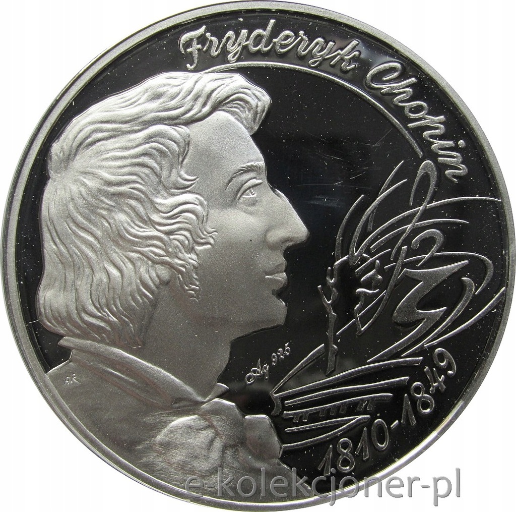 NUMIZMAT WIELCY POLACY - FRYDERYK CHOPIN - Ag - 8447093680 - oficjalne archiwum Allegro