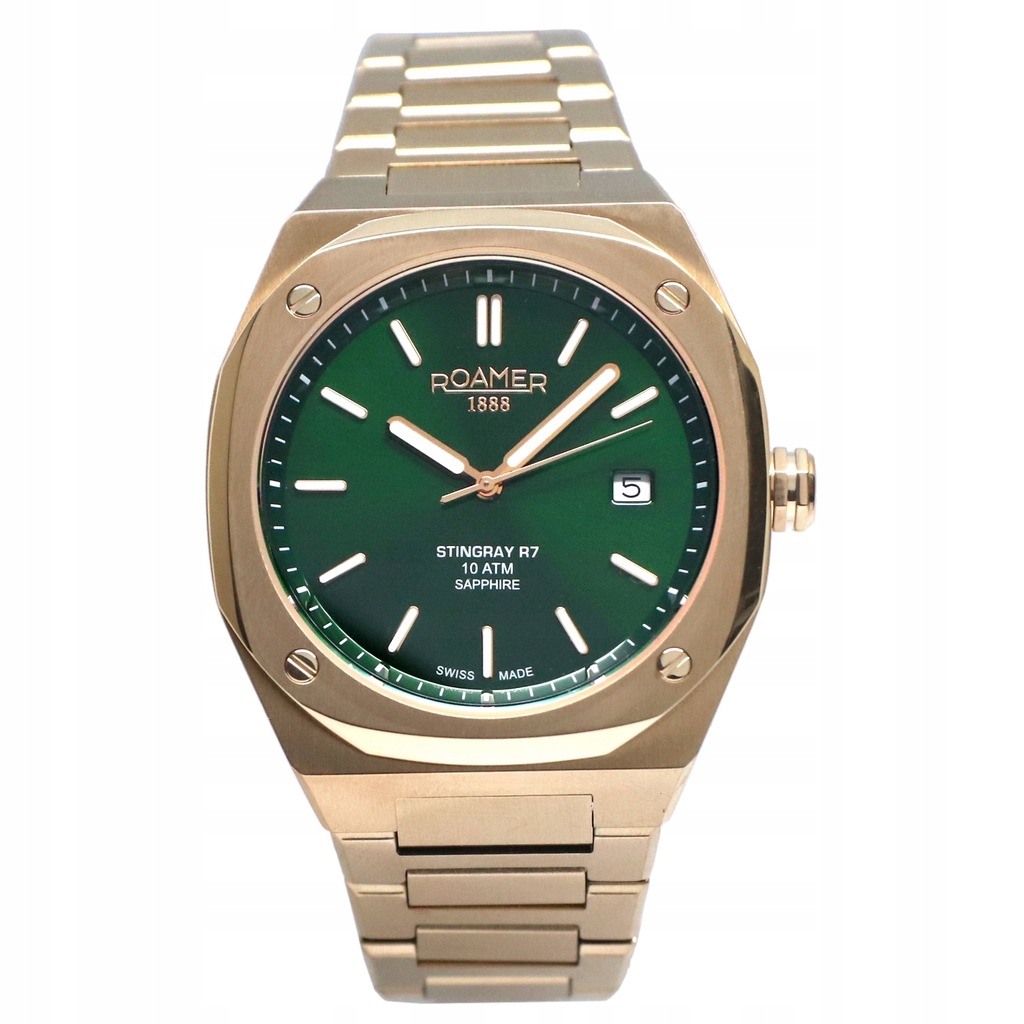 Roamer 854833 48 75 50 Stingray R7 Złoty Męski - 12130131326 ...