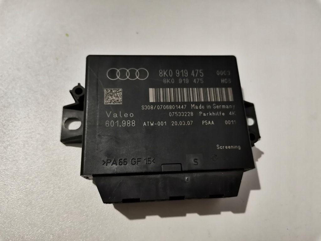 Sterownik moduł PDC Audi A4 B8 A5 8T Q5 8K0919475 - 11349107226 - oficjalne archiwum Allegro