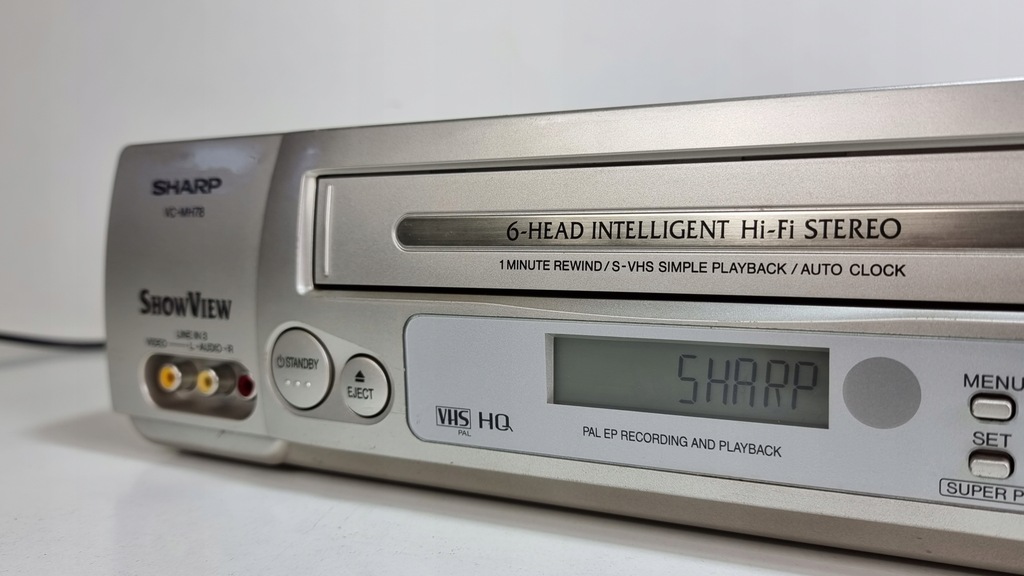 Video magnetowid SHARP VC MH 78 VC-MH78 VHS - 12967098819 - oficjalne archiwum Allegro