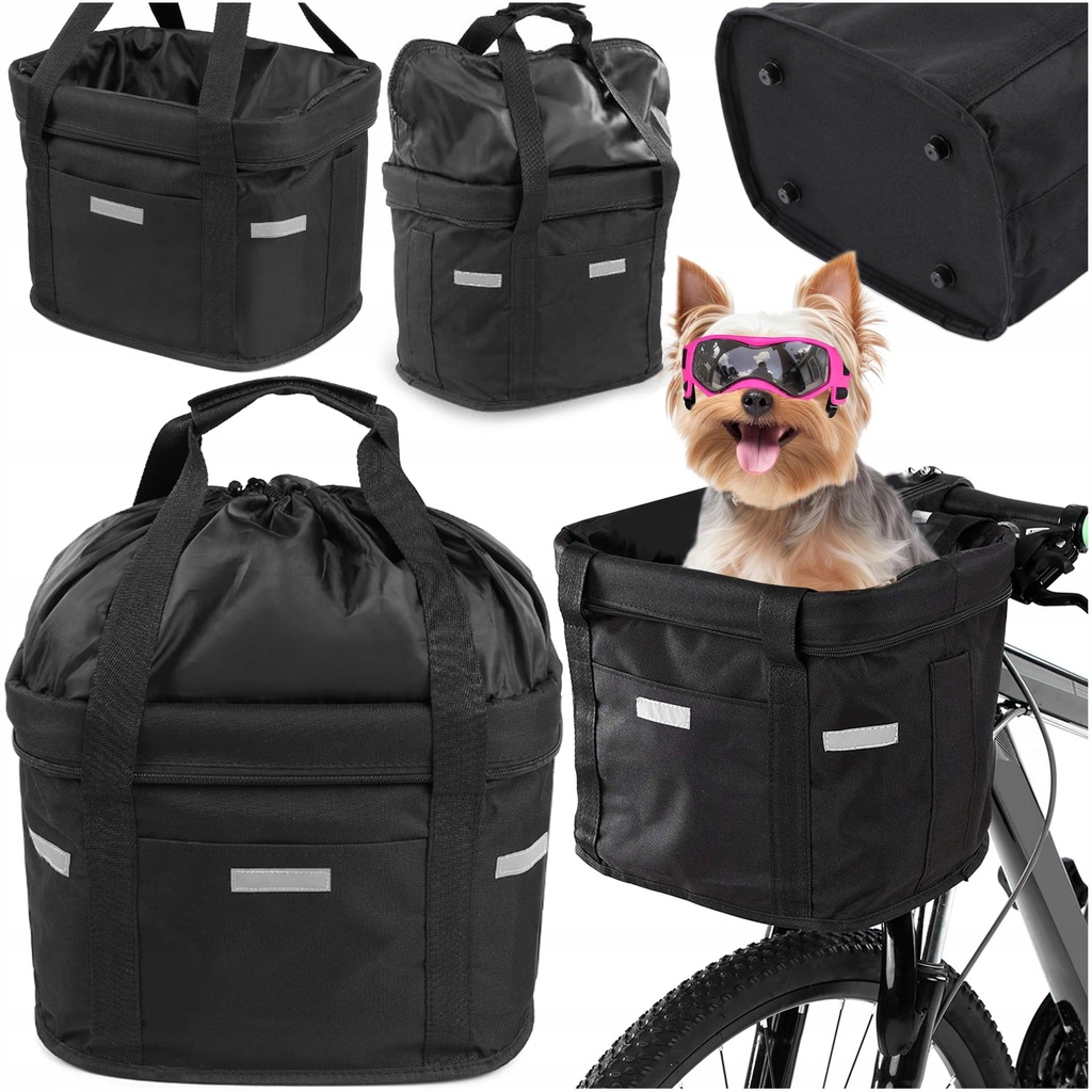 KOSZ KOSZYK ROWEROWY NA ROWER KIEROWNICĘ DO ROWERU WPINANY dla PSA KOTA ...