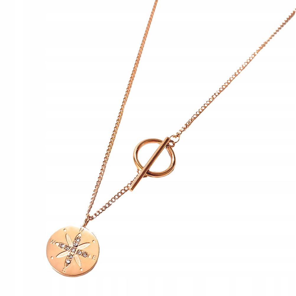 Alfabet rzymski złoty naszyjnik kreatywny - 12219296138 - oficjalne ...