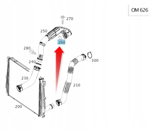 ORING PRZEWODU POWIETRZA DOŁAD. MERCEDES W205 - 11476702951 - oficjalne ...