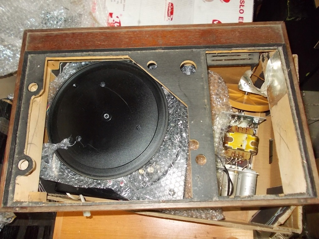 gramofon unitra g 601 fonomaster obudowa części - 8741919472 ...