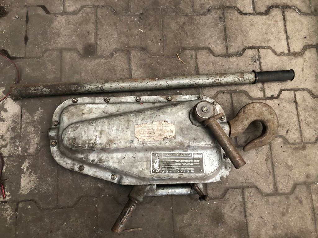 RUG CUG wciągarka łańcuchowa wciąg 1500kg skrzynia - 14965208676 ...