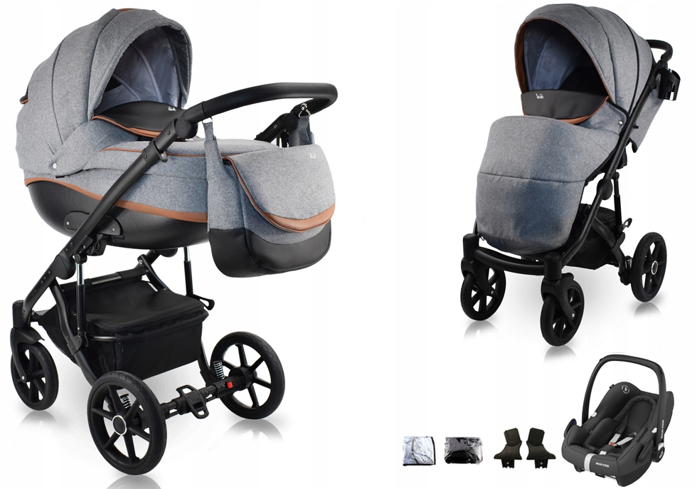 BEXA IDEAL NEW WÓZEK DZIECIĘCY 3W1 MC ROCK - 7418683783 - oficjalne ...