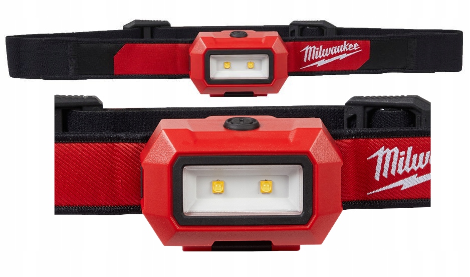 MILWAUKEE LATARKA AKUMULATOR. CZOŁOWA LED HL2-LED - 13669686152 ...