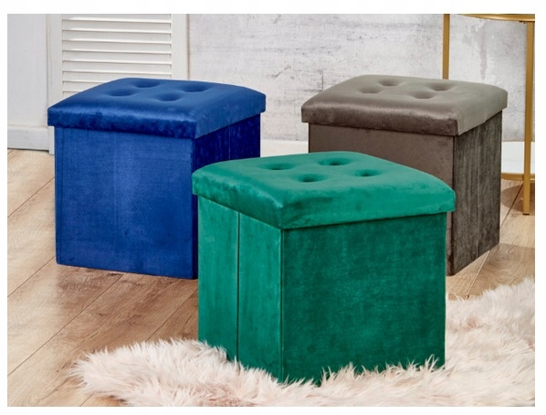 Puf składany pufa WELUR ze schowkiem Smukee - 12543233030 - oficjalne ...