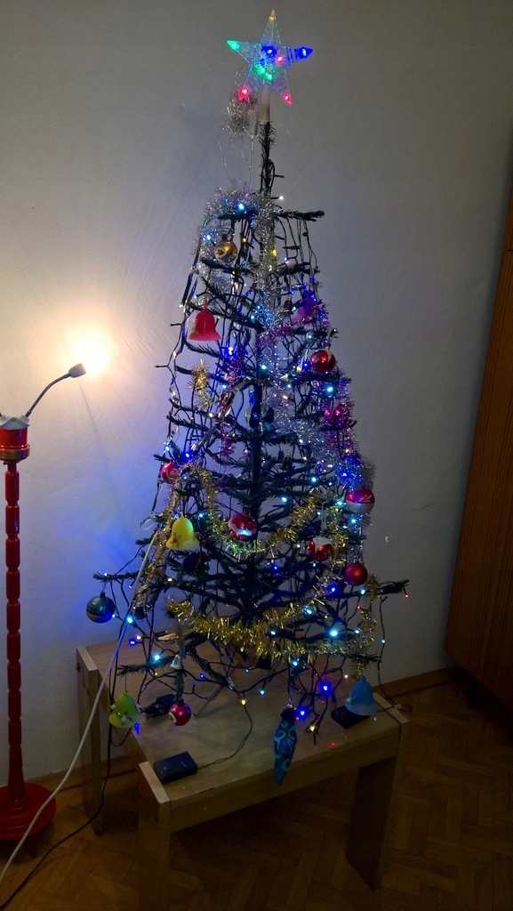 Choinka sztuczna PRL - rocznik 1970 PRL - 11701952647 - oficjalne ...