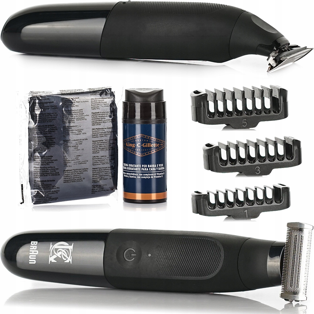 GOLARKA TRYMER STYLIZATOR MASZYNKA DO ZAROSTU BRODY BRAUN GILLETTE ...