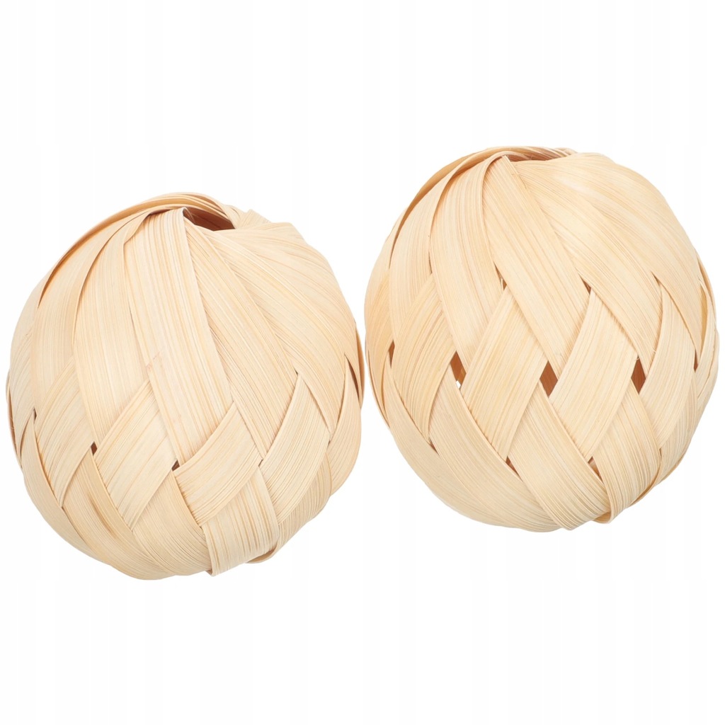 Wicker Balls Spheres Lampshade Toy Braided 2 Pcs - 13724835328 ...