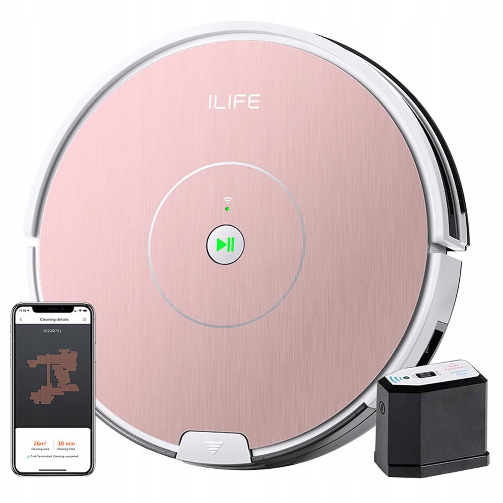 Robot sprzątający iLife A80 Plus 450ml WiFi APP - 12878112706 ...