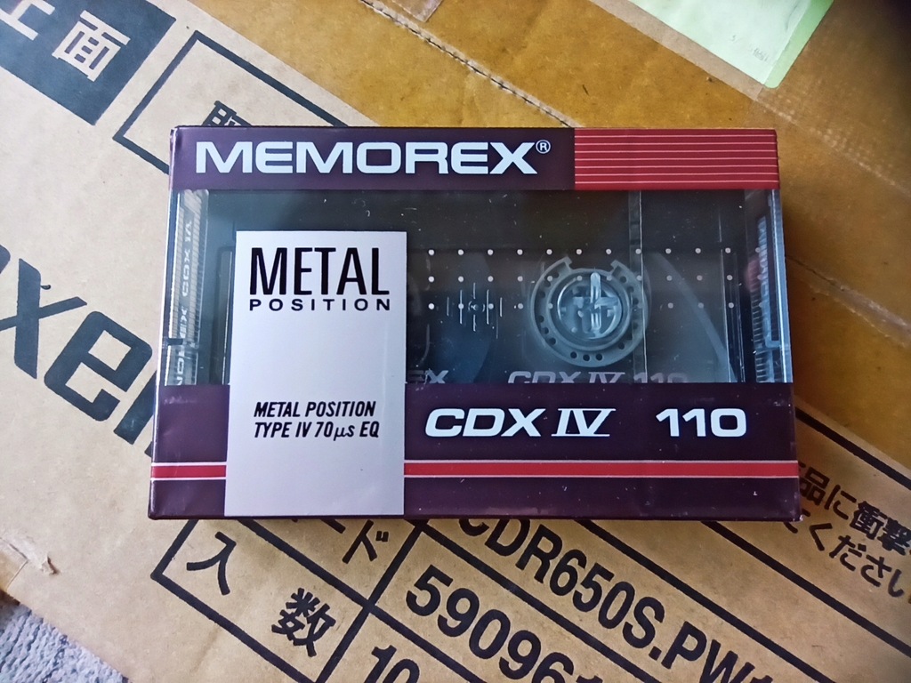 Memorex CDX IV Metal 110 1989r. NOWA 1szt - 12664367097 - oficjalne archiwum Allegro
