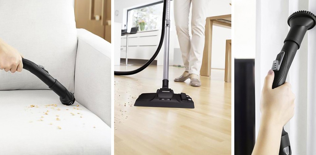 ODKURZACZ DOMOWY KARCHER VC2 TURBOSZCZOTKA ZWIJACZ - 8633233452 - oficjalne archiwum Allegro