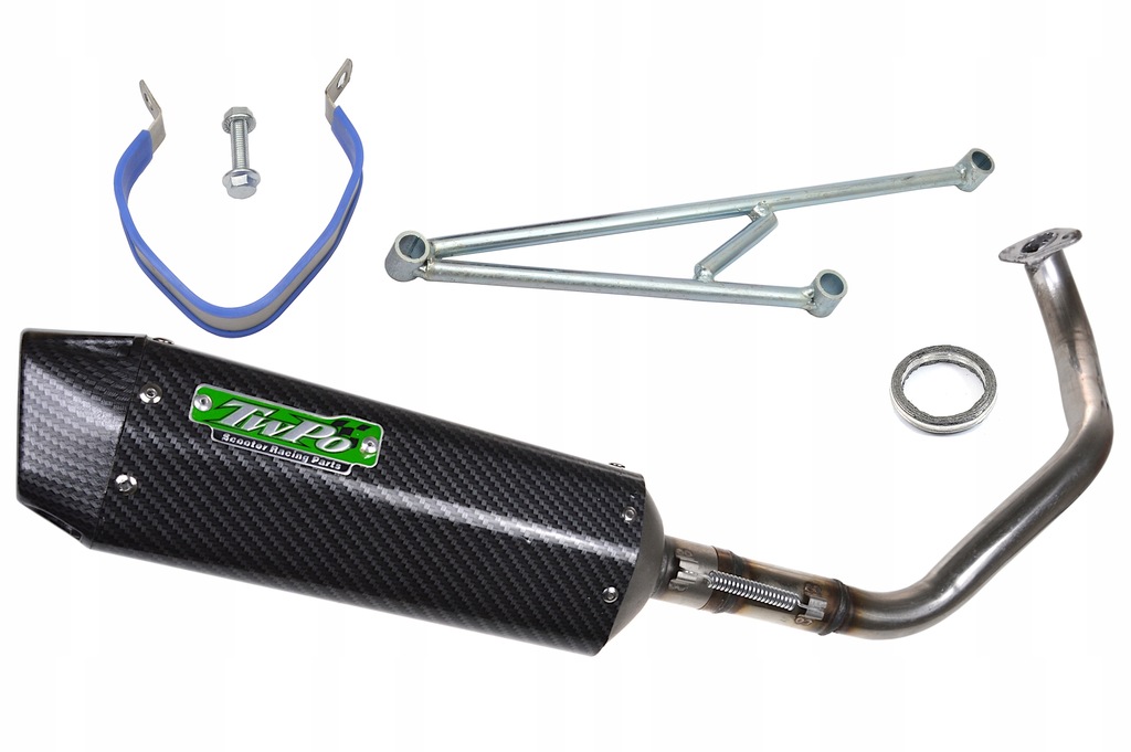 TŁUMIK WYDECH TUNING DB KILLER SKUTER 4T GY6 - 10638940524 - oficjalne archiwum Allegro