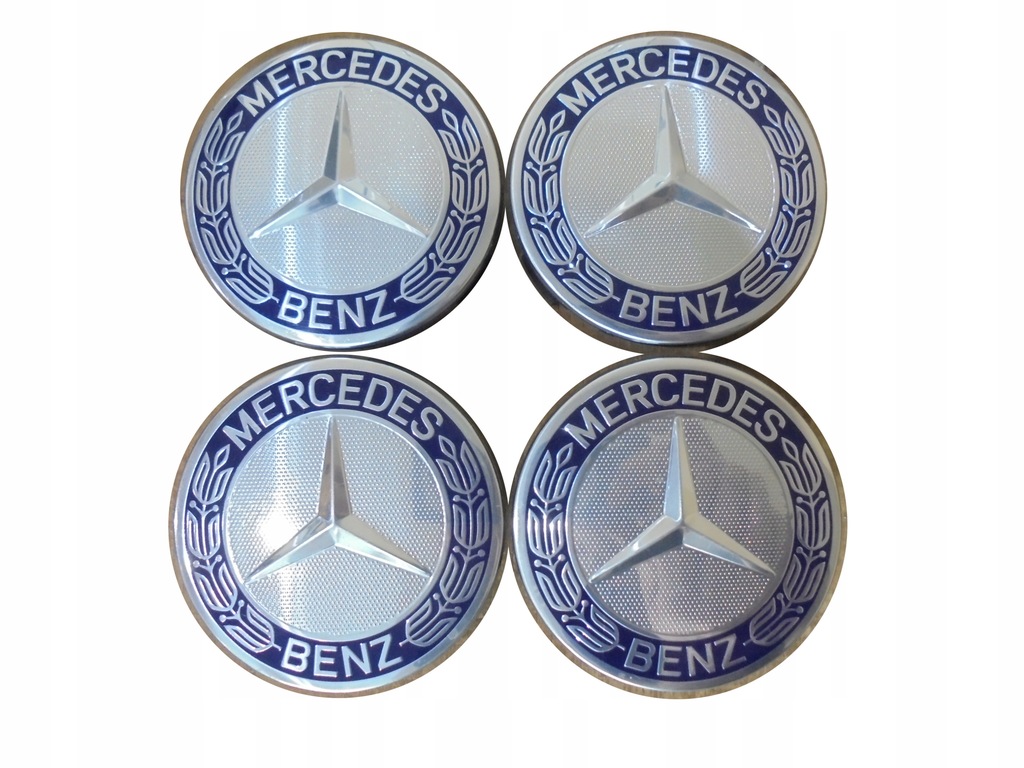 ORYGINALNE DEKIELKI DO FELG MERCEDES 75mm - 12024913014 - oficjalne archiwum Allegro