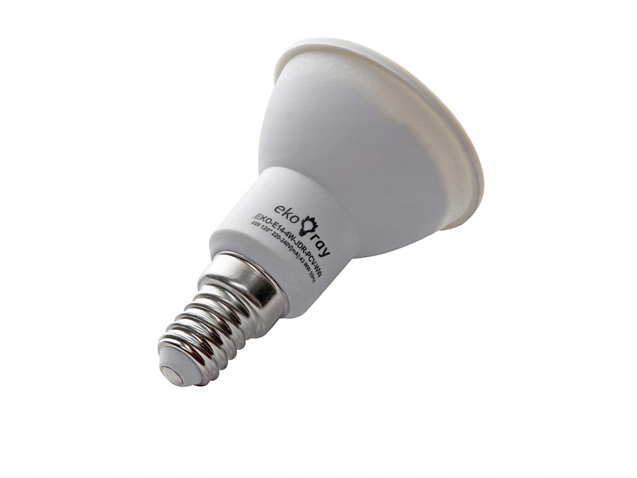 Żarówka LED JDR, ciepła E14, 4W, G45 - 14463533396 - oficjalne archiwum Allegro
