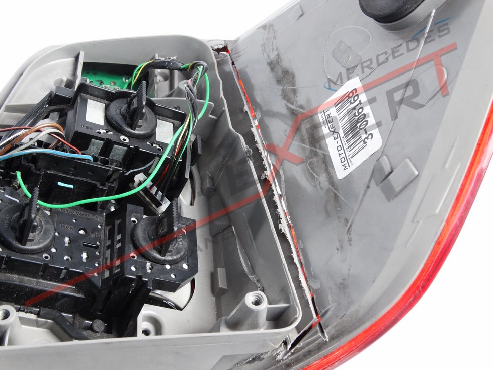 Mercedes ML W164 LIFT LAMPA TYŁ LEWA 1649064200 - 7428624631 ...