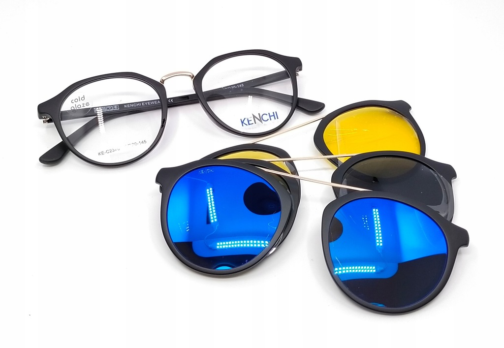 Kenchi KE-C 2370 C2 OPRAWKI z 3 nakładkami CLIP-ON - 13826507551 ...