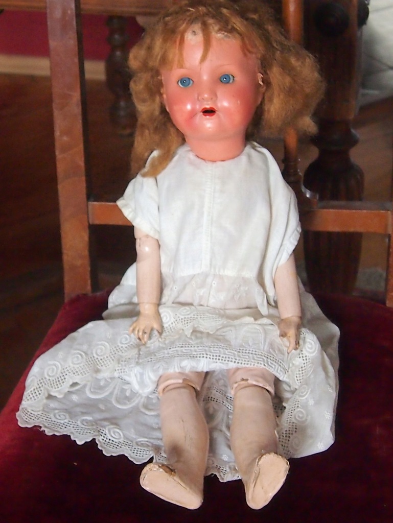 Stara lalka - wys.48cm - 14338295672 - oficjalne archiwum Allegro