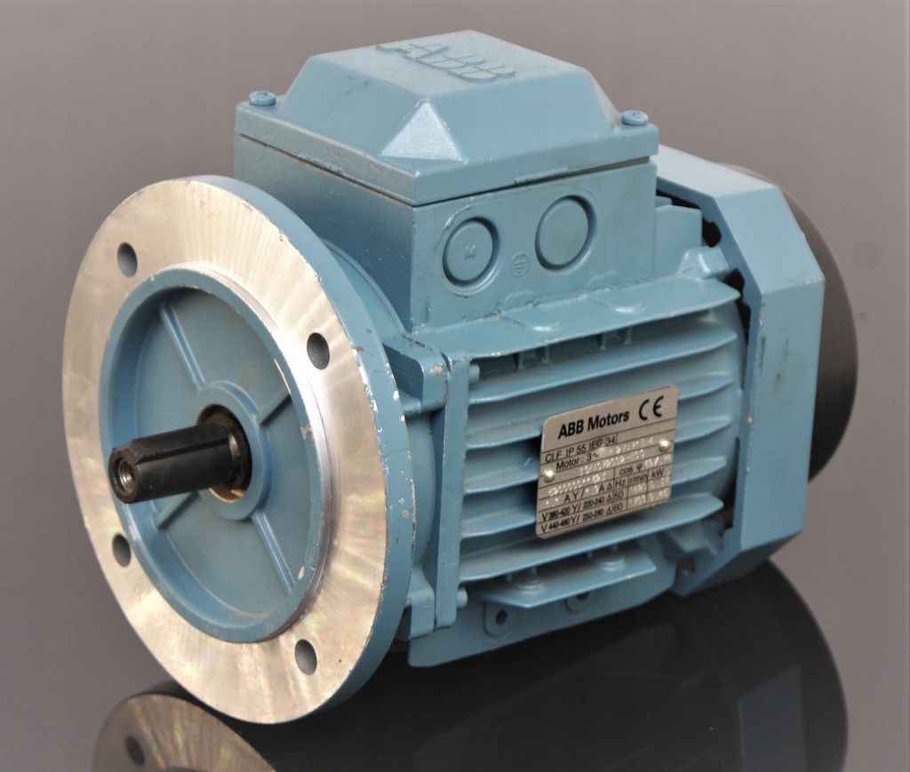 SILNIK ELEKTRYCZNY ABB MOC 0,37kW 1420 OBR. - 12917397046 - oficjalne archiwum Allegro