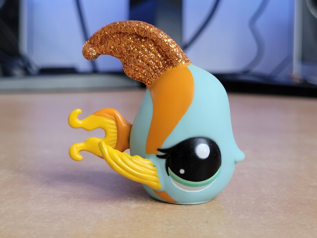 LPS Littlest Pet Shop ryba rybka brokatowa #2288 - 12545772646 ...