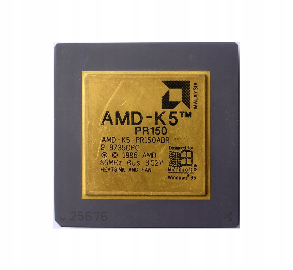 AMD K5 PR150 AMD-K5-PR150ABR 105MHz SOCKET 7 - 12158383181 - oficjalne ...
