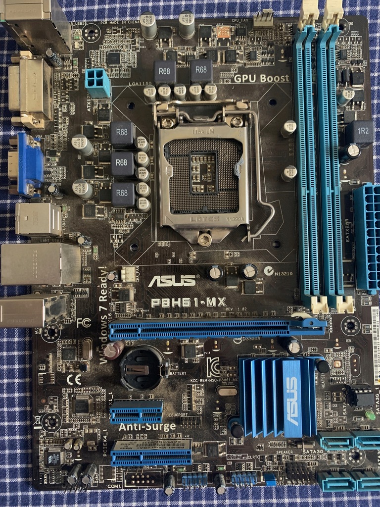 Płyty gł. P8H61-MX , intel, ga-h55m-ud2h - 12034128724 - oficjalne ...