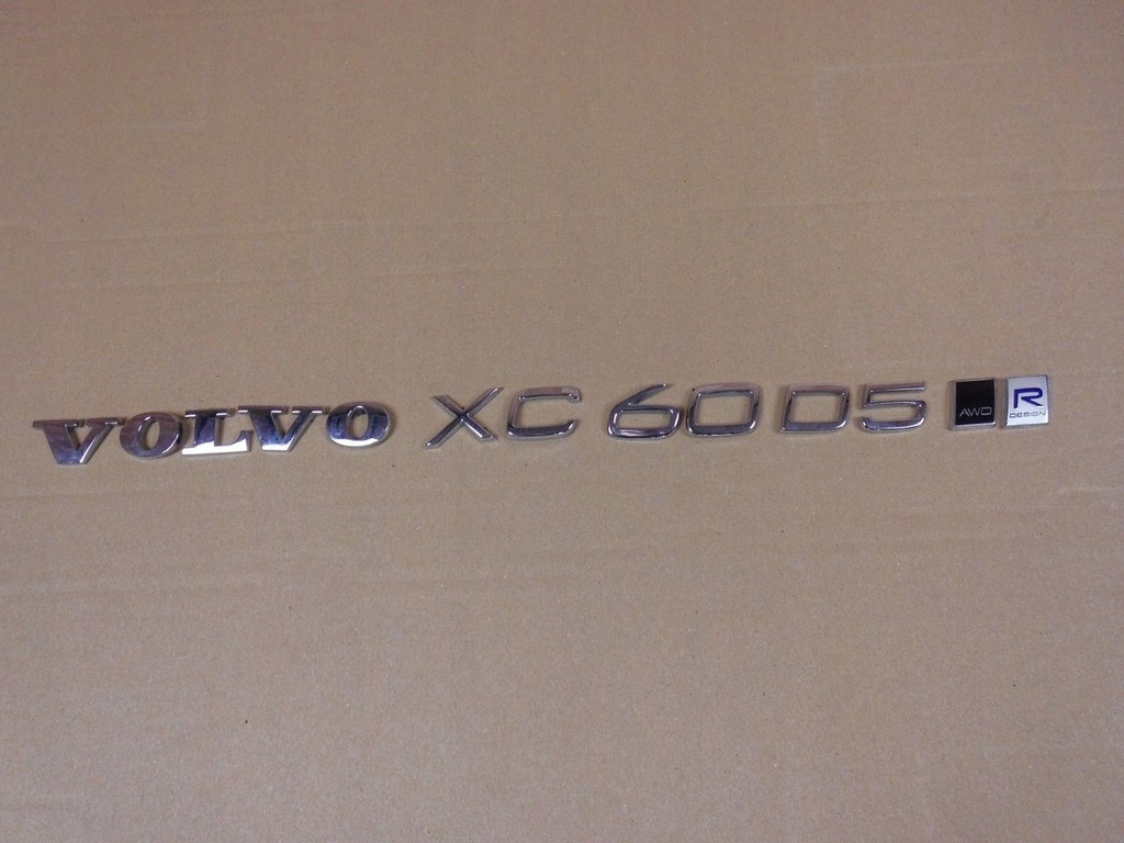 Volvo XC90 XC60 II D5 napis klapy emblemat logo - 12423084023 ...