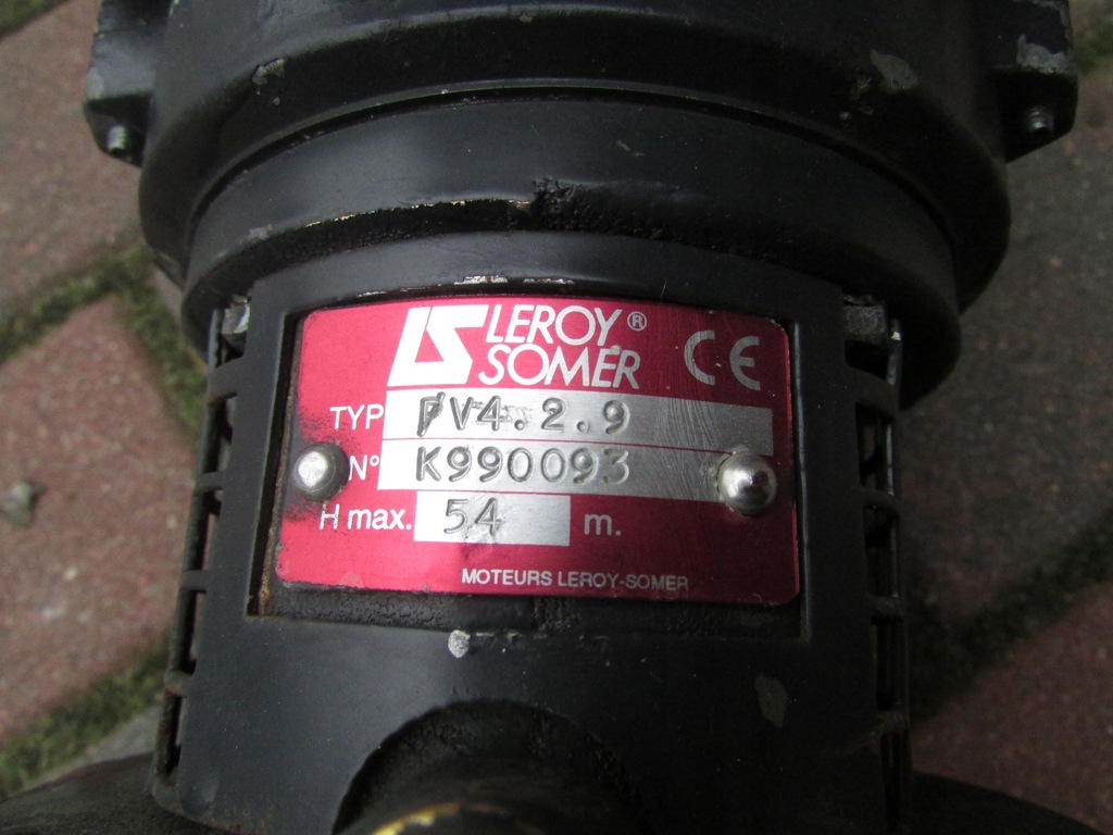 Купить Насос LEROY SOMER PV4.2.9 0,55 кВт: отзывы, фото и характеристики на Aredi.ru (10015095725)