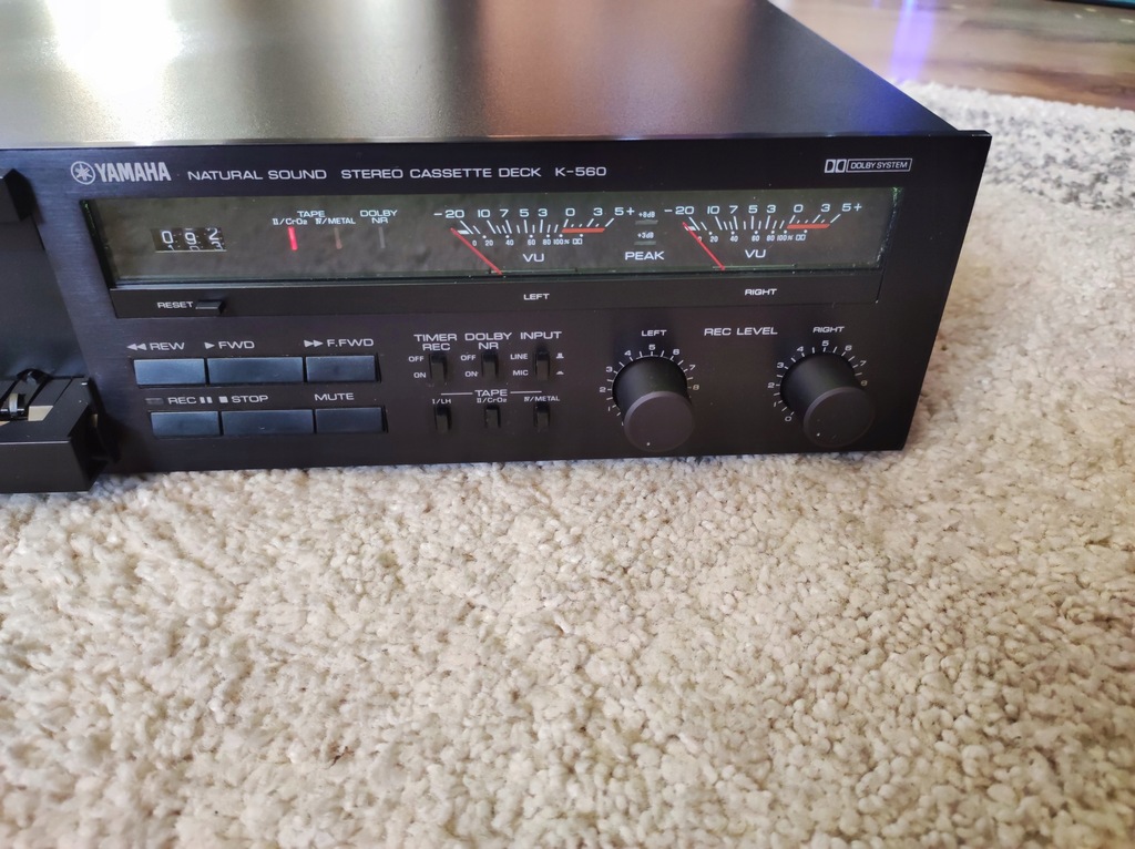 YAMAHA K-560 , wskaźniki analogowe , jak nowy - 13159784967 - oficjalne archiwum Allegro