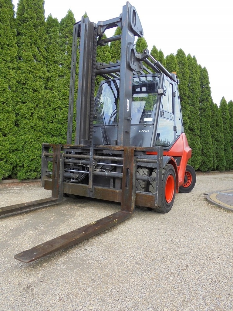 WÓZEK WIDŁOWY LINDE H60 76000ZŁ NETTO - 8399432042 - oficjalne archiwum ...