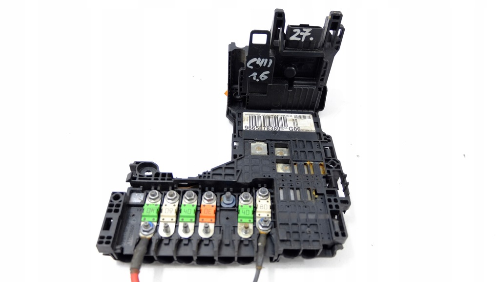 CITROEN C4 II MODUŁ NAPIĘCIA AKUMULATORA 9665878380 - 14604642315 ...