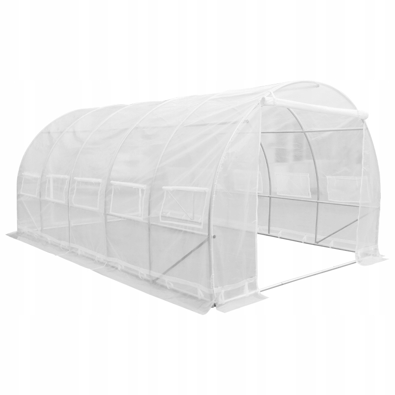 TUNEL FOLIOWY 5x3x2 m OGRODOWY MOCNY SOLIDNY 18 m2 - 13131437520 ...